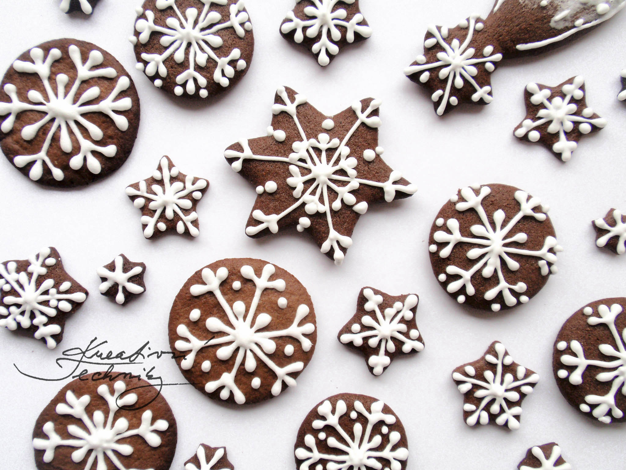 Christmas gingerbreads: recipe and decoration | Kreativní Techniky