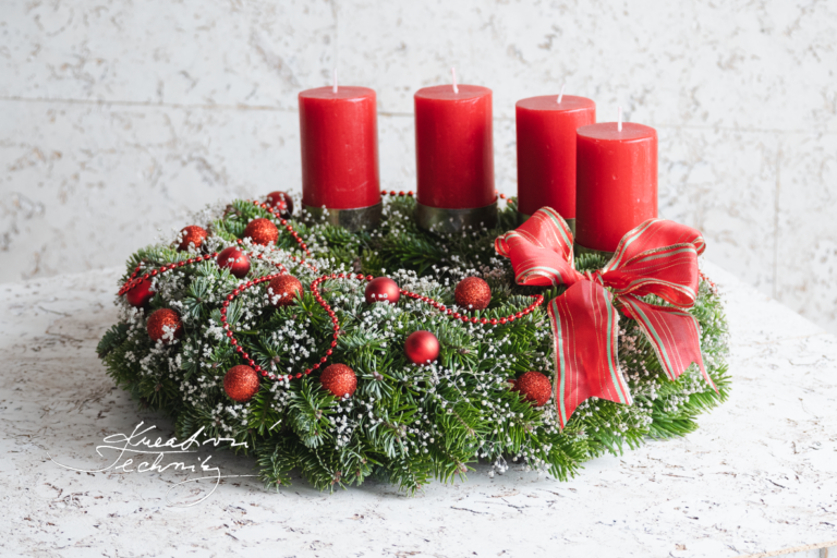 Adventní věnec 6x jinak | Video návod | Kreativní Techniky