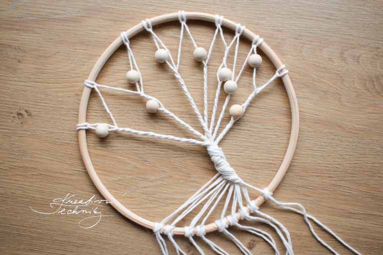 Strom života: Jednoduché macramé na zeď | Videonávod | Kreativní Techniky